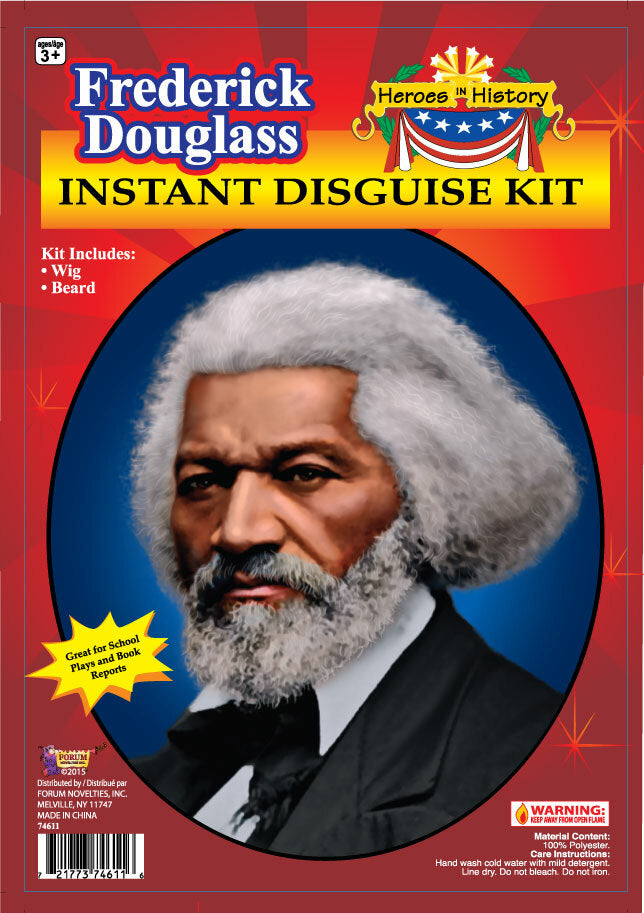 Heroes in History: Frederick Douglass Instant Disguise Kit | Chicago ...