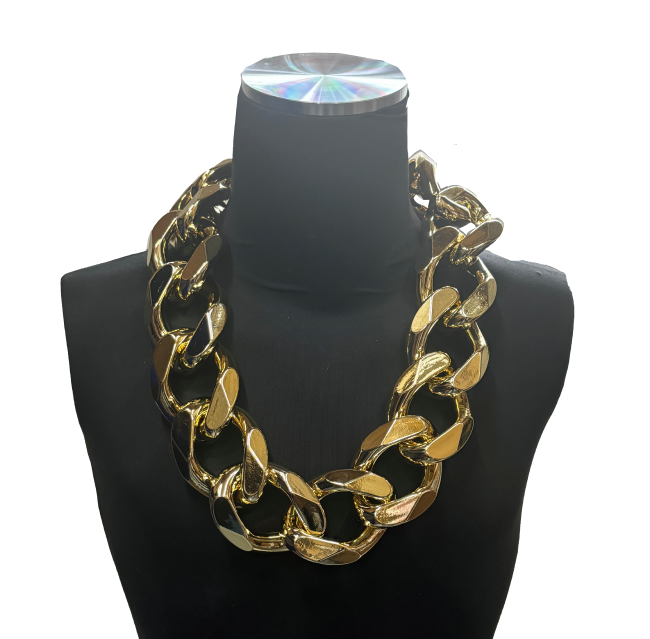 36" Super Massive Gold Rapper Chain | Chicago Costume Company