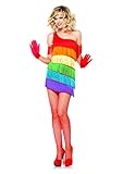 Rainbow Flapper XL | Chicago Costume Company