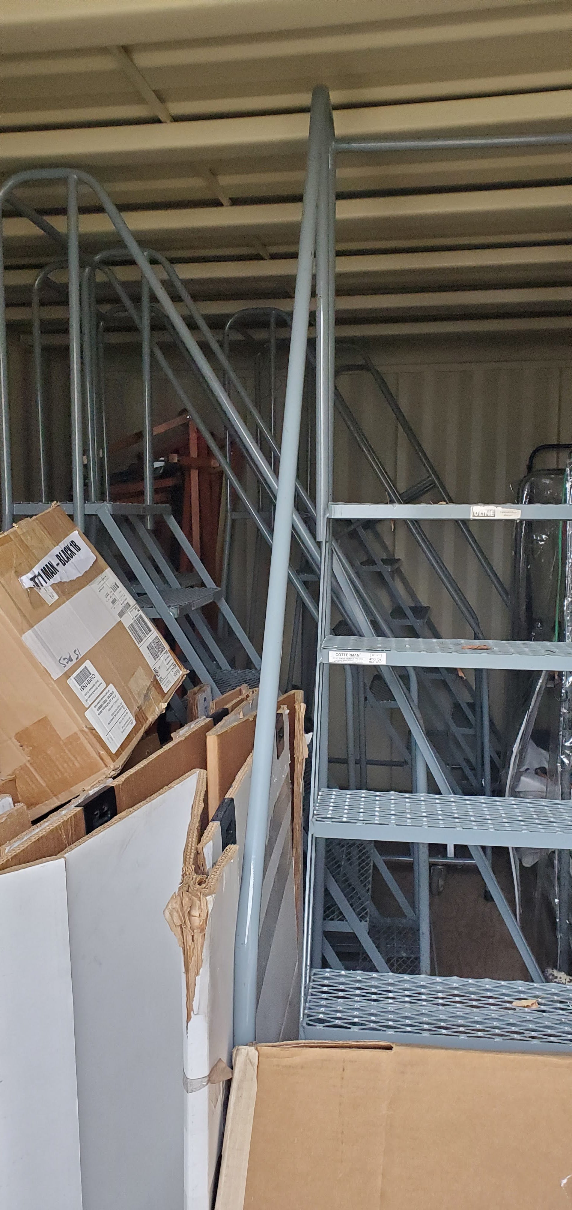 ULINE 5-Step Safety Ladder Used- Good Condition (Local Pickup Only ...