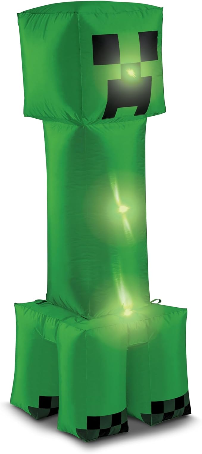 4ft Minecraft Creeper - Inflatable Decoration | Chicago Costume Company
