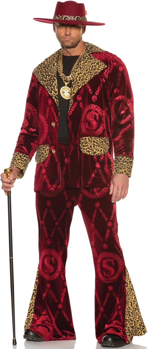 Pimp - Deluxe Adult Costume | Chicago Costume Company