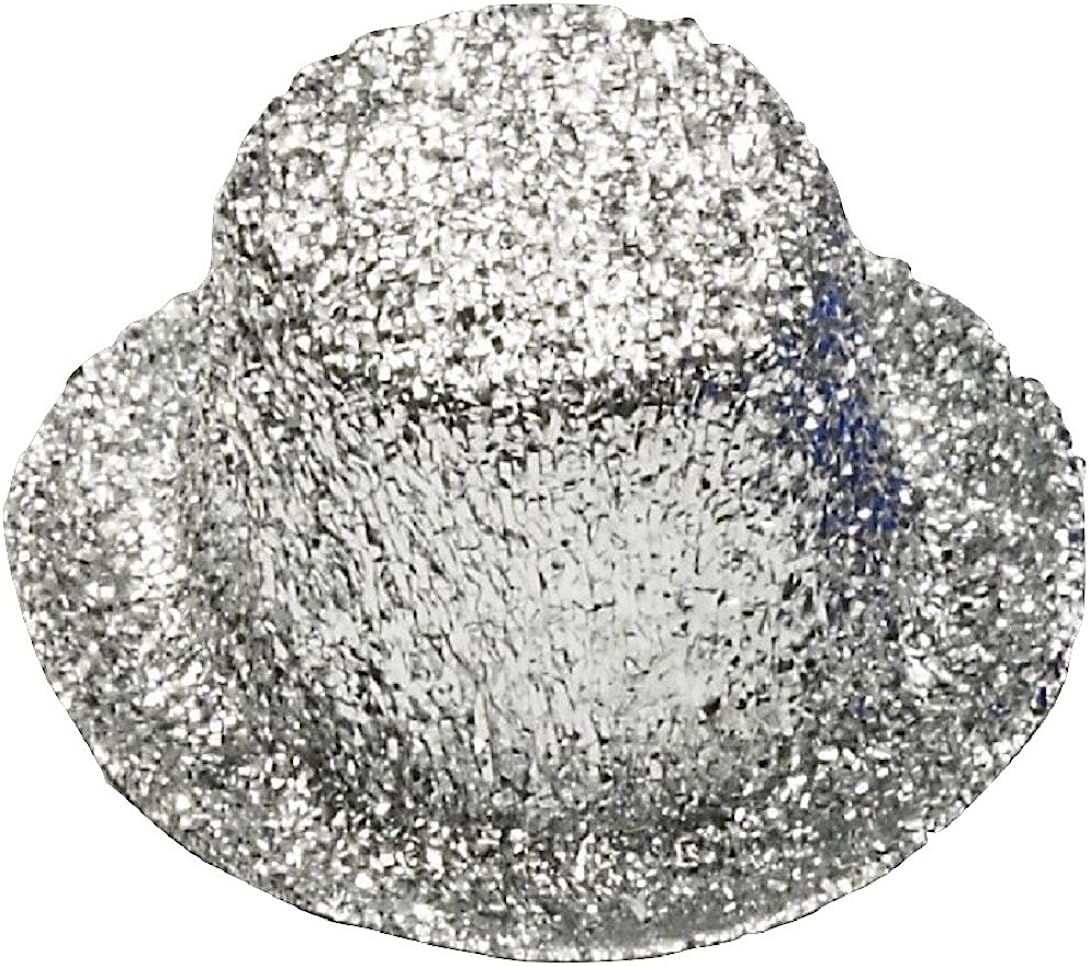 Mini Silver Glitter Hat | Chicago Costume Company