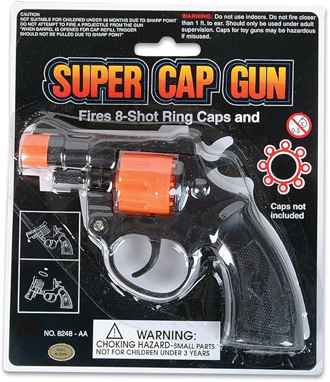 Secret Agent Cap Gun | Chicago Costume Company