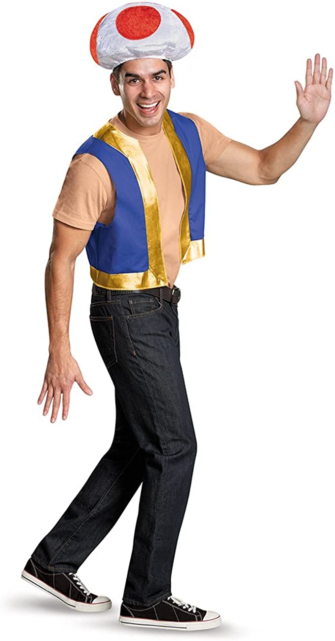 Super Mario Bros - Toad Adult Accessory Kit | Chicago Costume Company