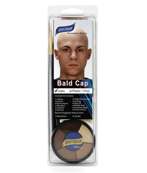 Graftobian Complete Bald Cap Kit | Chicago Costume Company
