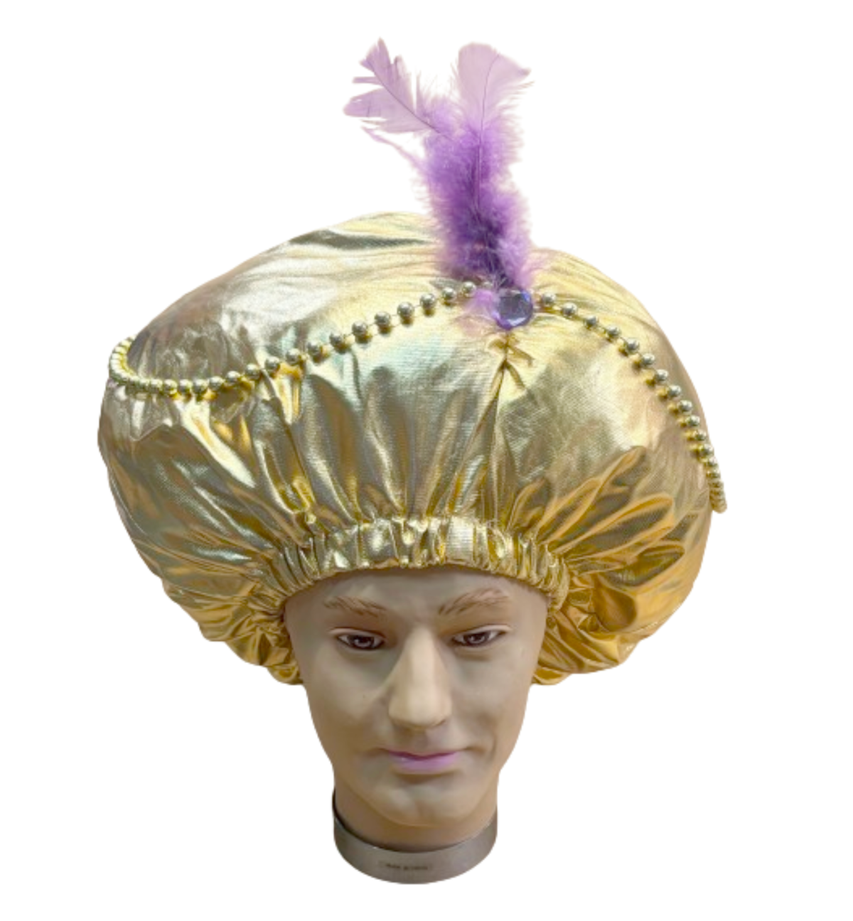Large Golden Turban | Chicago Costume Company