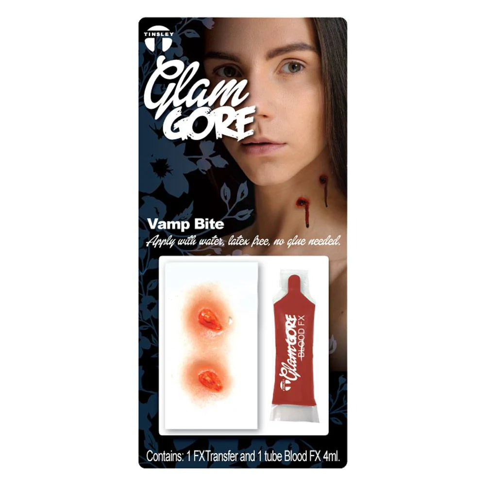 Glam Gore 3D FX Transfer Wounds - Vamp Bite – Chicago Costume Company