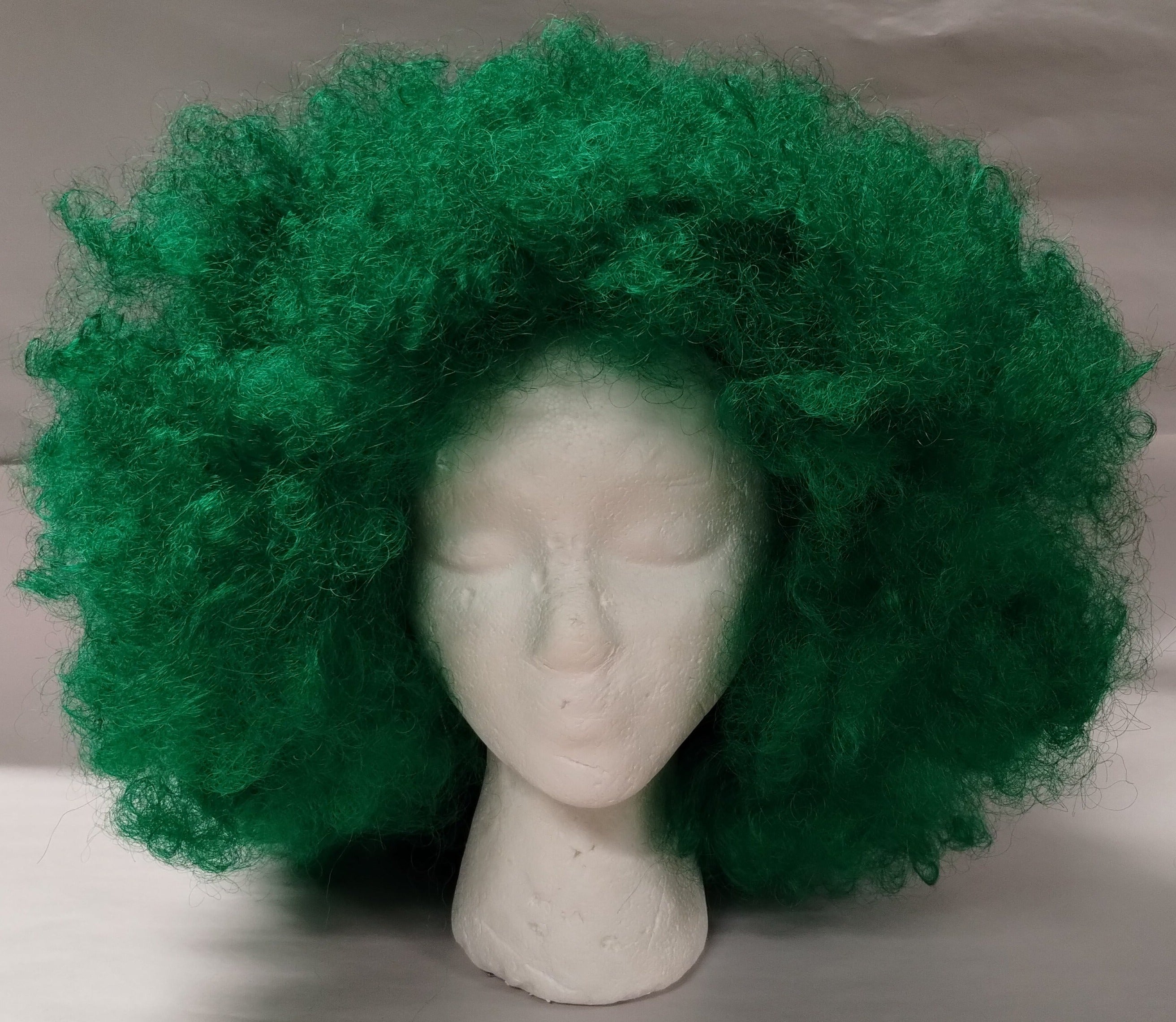 Super Jumbo Green Afro Wig – Chicago Costume Company