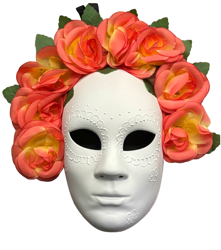 Fiesta Muerto - Dia De Los Muertos Full Face Mask