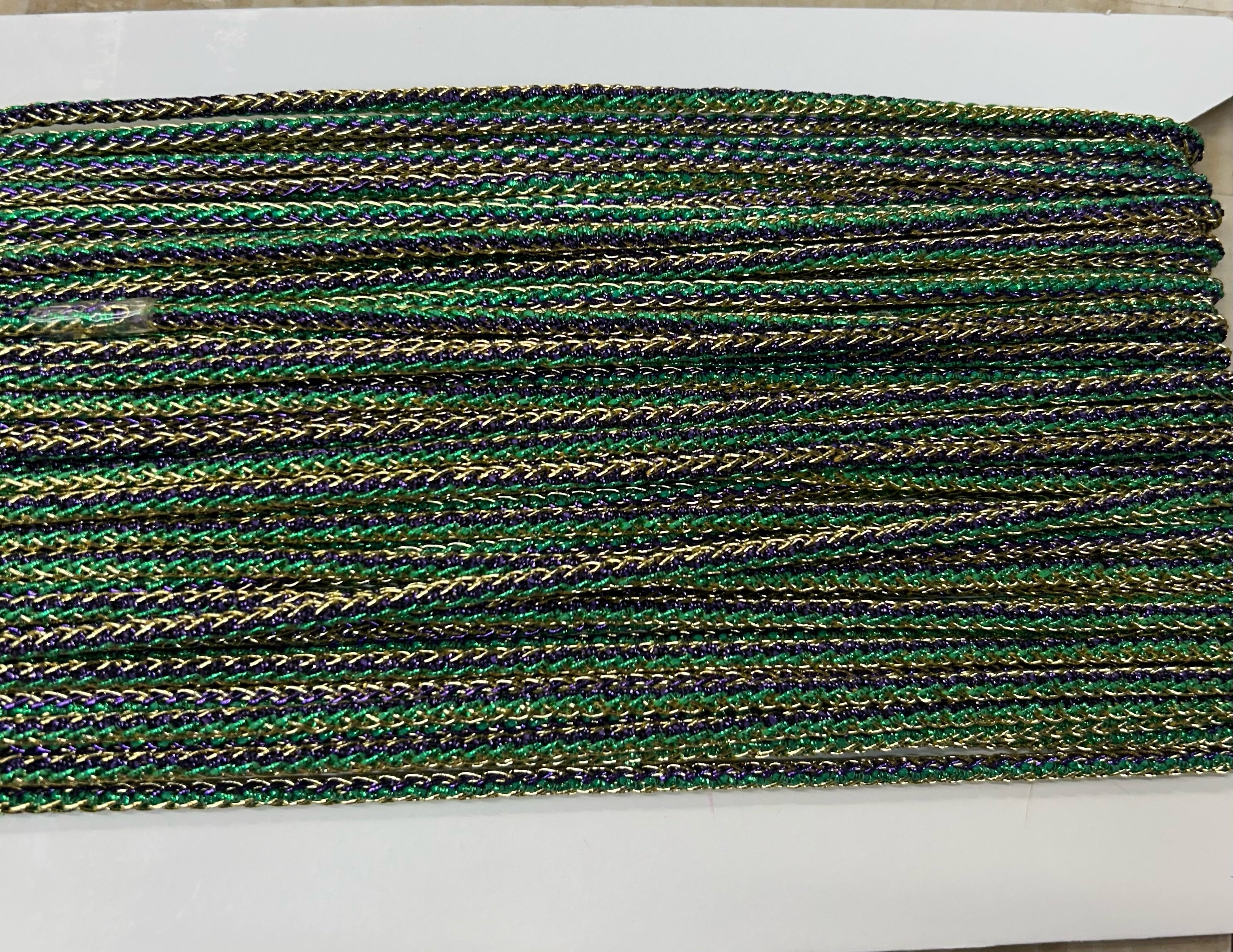Mardi Gras Braid Rope Trim | Chicago Costume Company