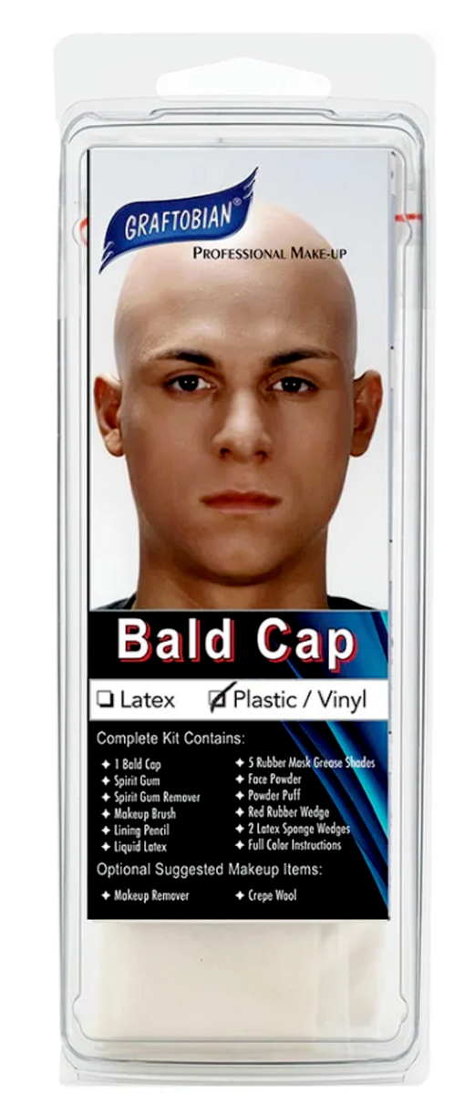 Graftobian Plastic / Vinyl Bald Cap | Chicago Costume Company