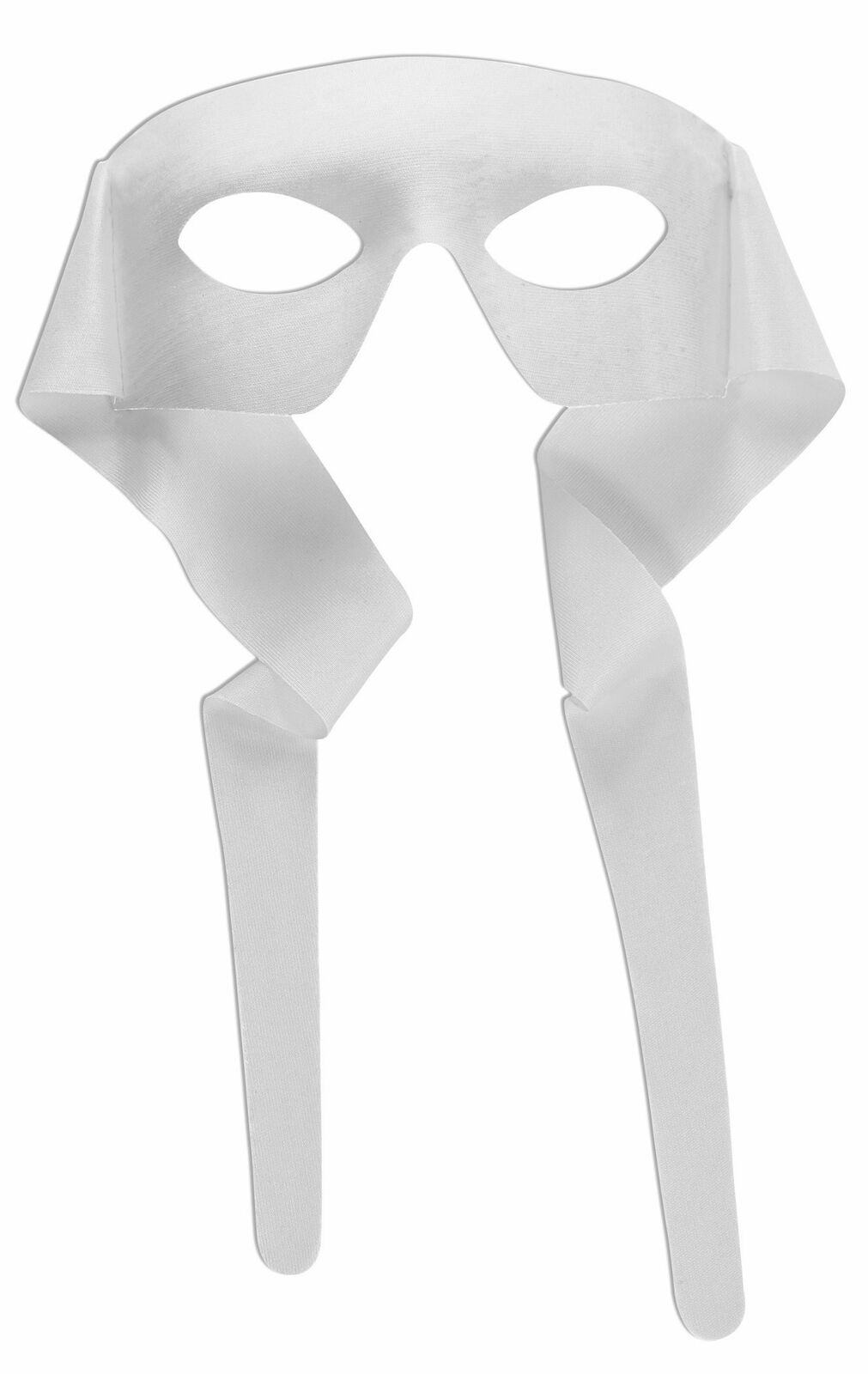Adult Size White Half Mask | Chicago Costume Company