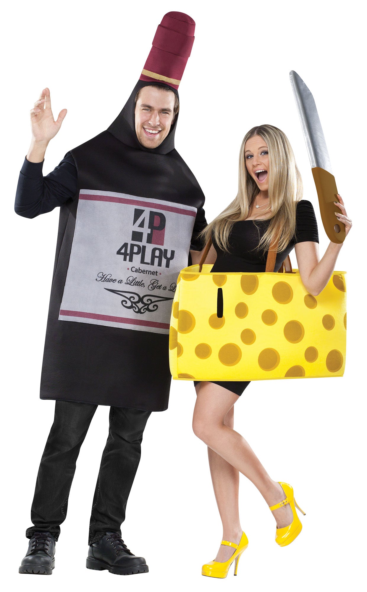 Perfectly Paired Wine and Cheese Costume | Chicago Costume Company