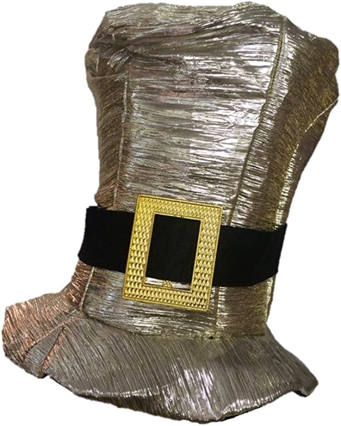Gold Metallic Tall Top Hat | Chicago Costume Company