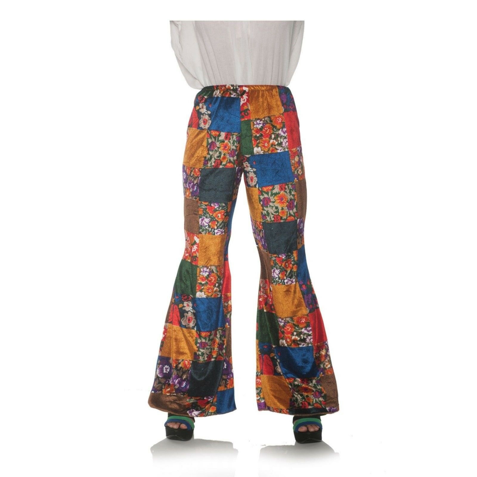 70's Patchwork Bell Bottoms | Chicago Costume Company