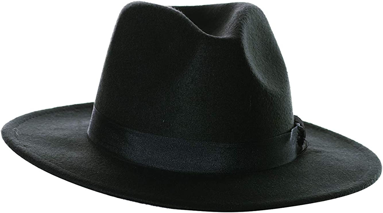 Fedora - Black | Chicago Costume Company