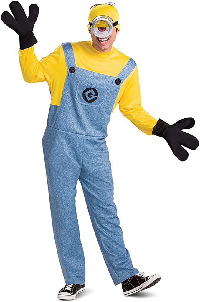 Deluxe Minion Stuart - Adult Costume | Chicago Costume Company