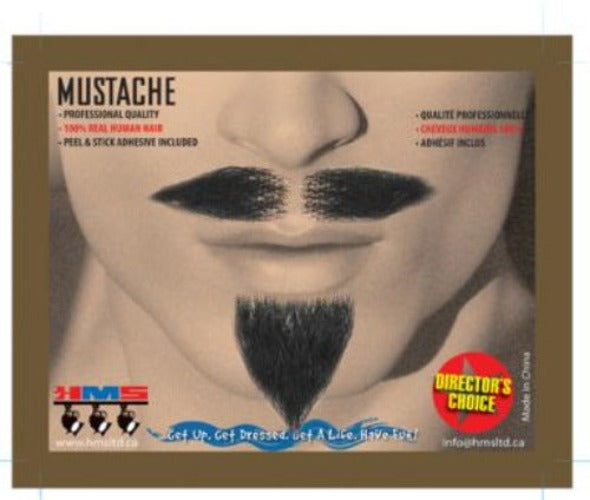 Pirate Mustache- Black | Chicago Costume Company
