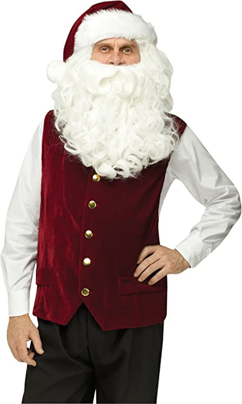 Santa Hat and Vest | Chicago Costume Company