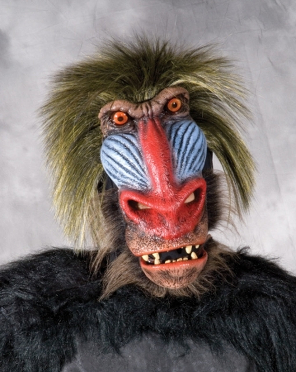 Baboon Mask, Primate Latex Face Mask with Moving Mouth – Chicago ...