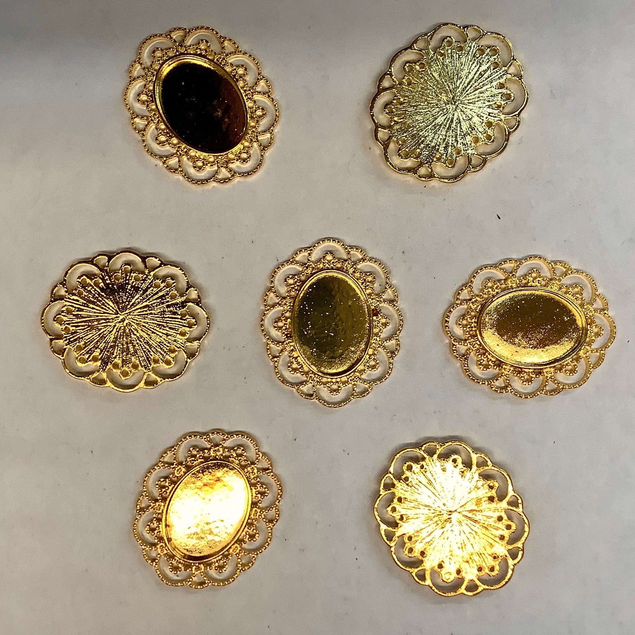 20 Piece Blank Brooch Setting | Chicago Costume Company