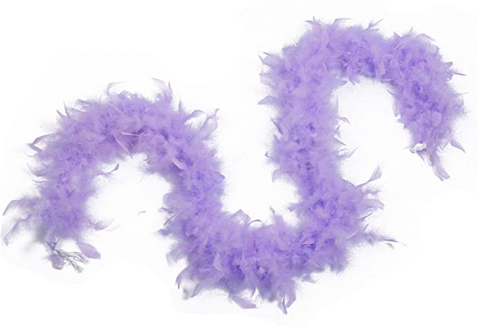 6 Foot Purple Feather Boa | Chicago Costume Company