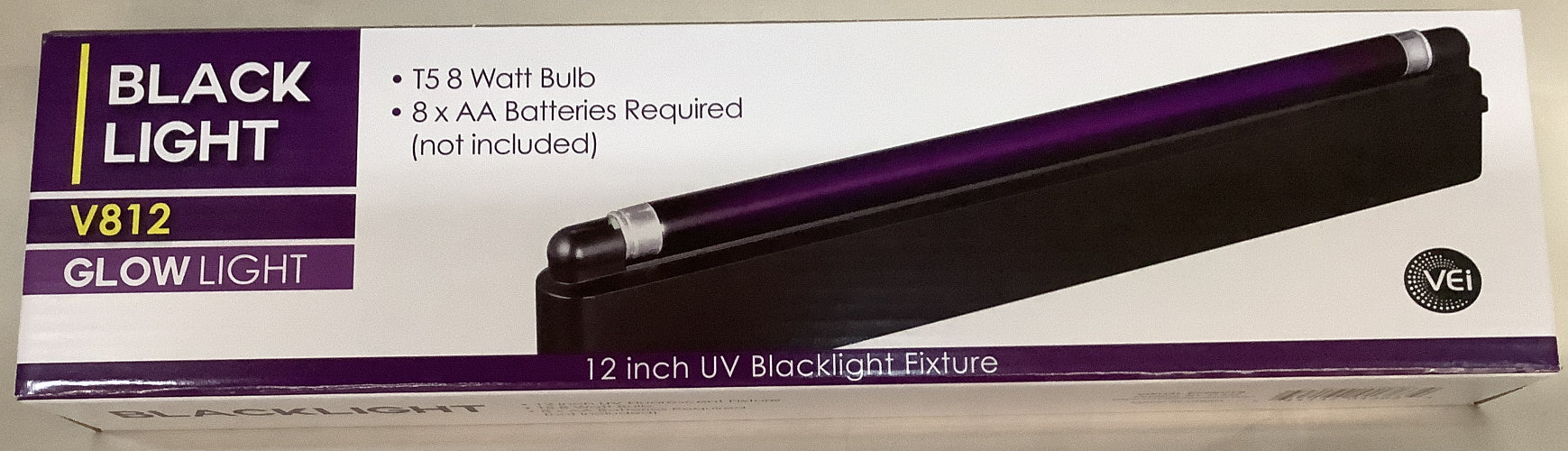 12 Inch Battery Powered Blacklight