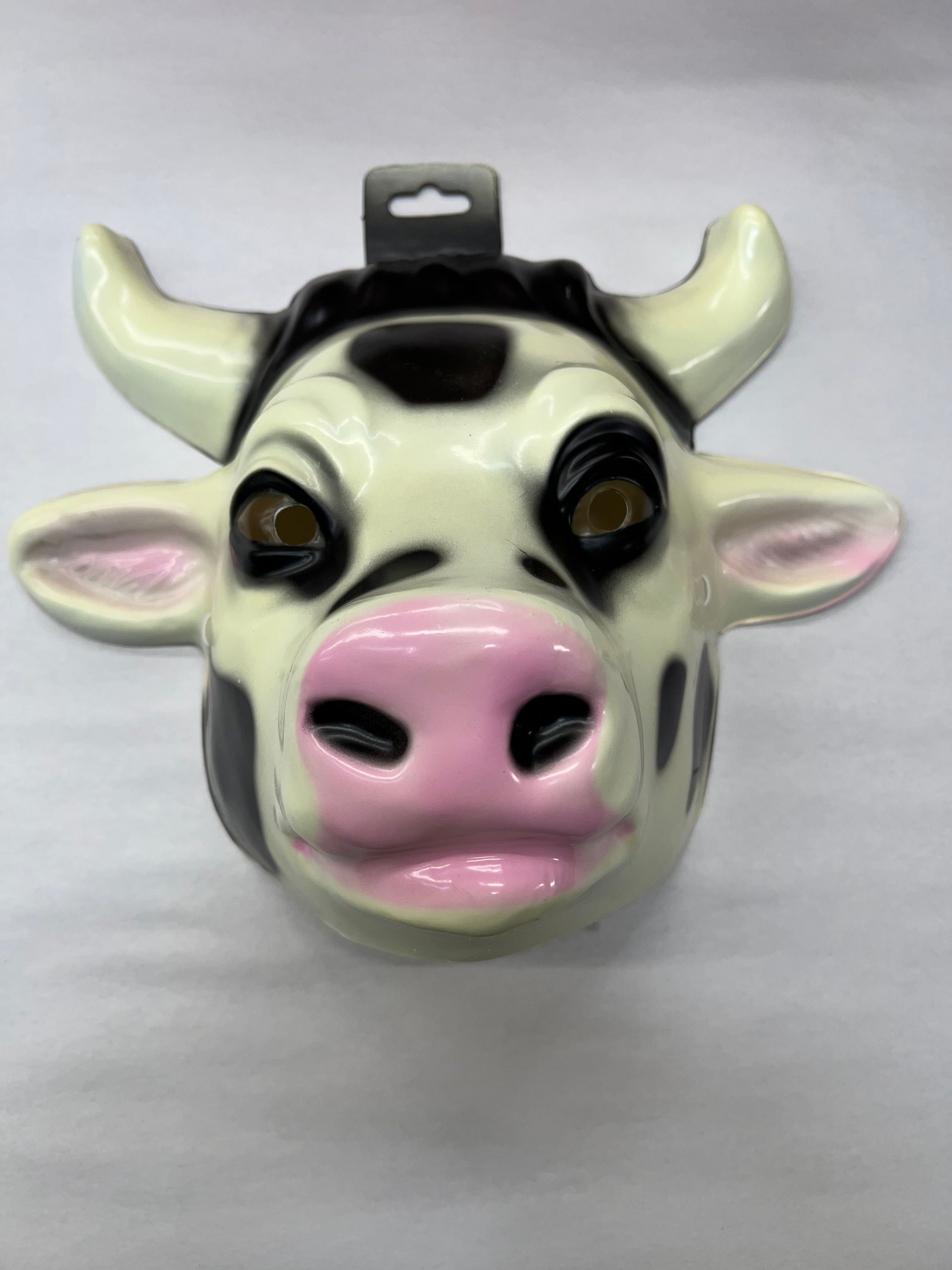 Plastic Cow Mask | Chicago Costume Company