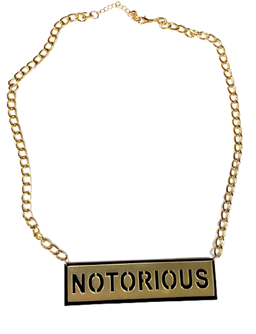 Notorious Pendant Necklace – Chicago Costume Company