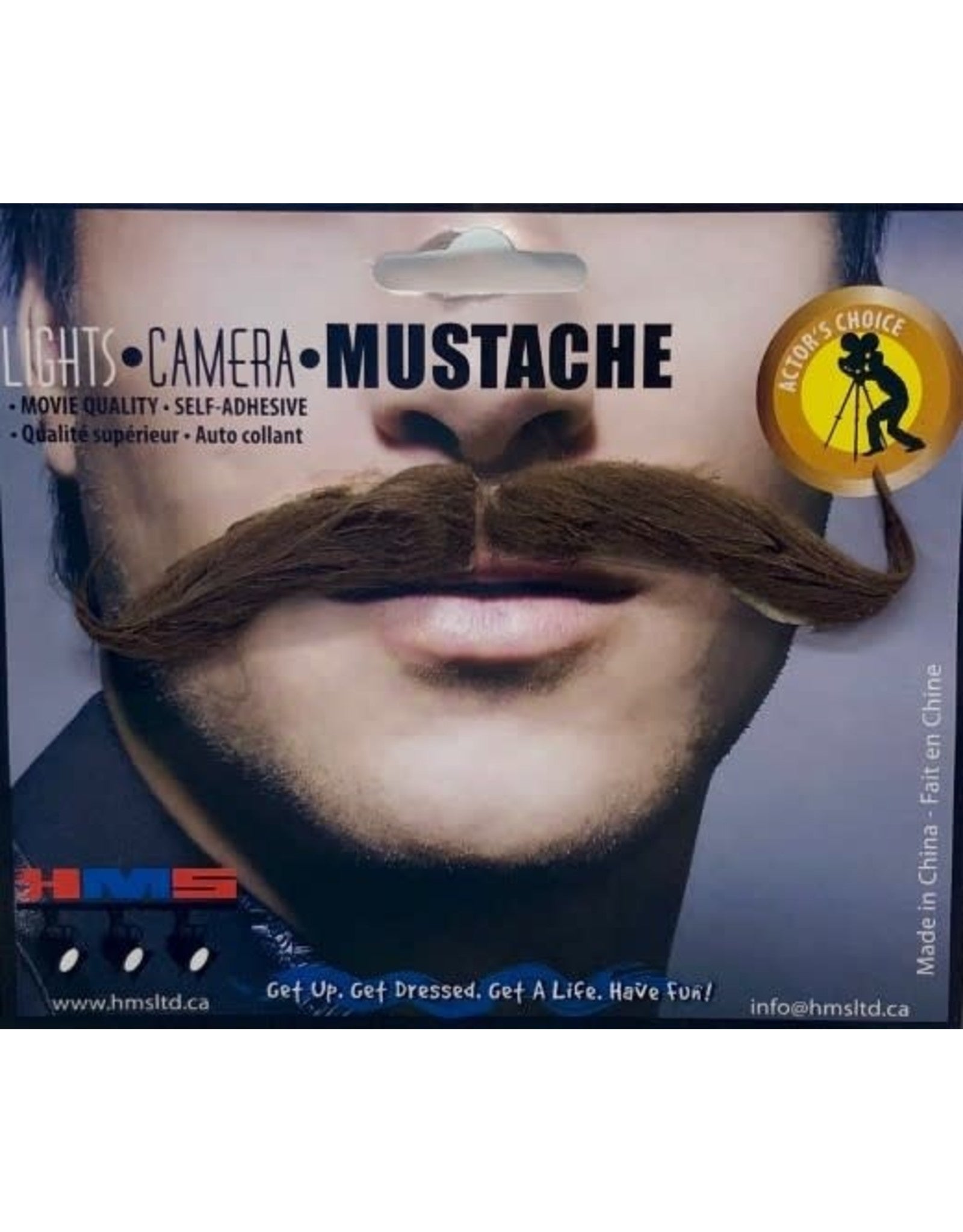 Muskateer's Mustache- Brown | Chicago Costume Company