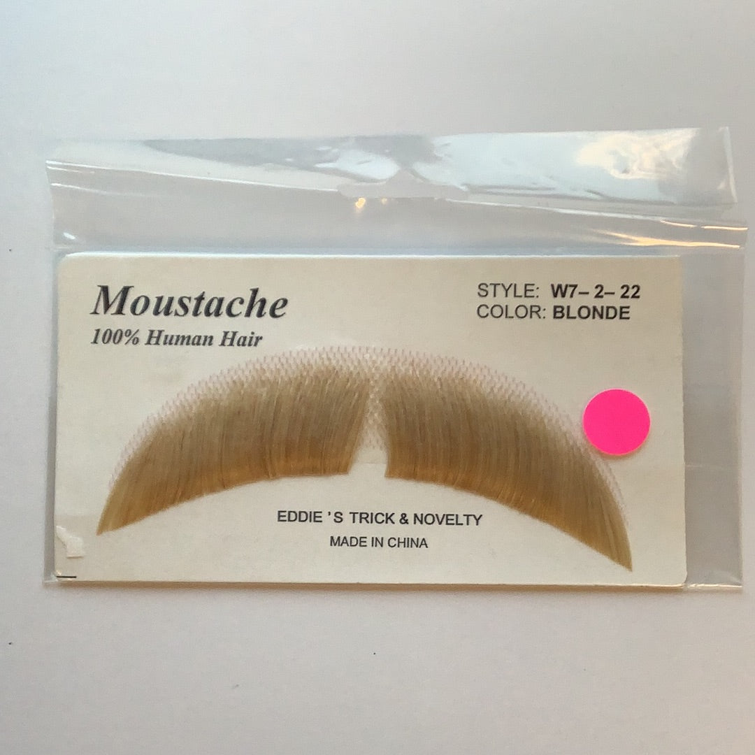 Coach - Human Hair Moustache W7-2 | Chicago Costume Company