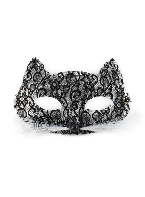 Lace Cat Mask | Chicago Costume Company