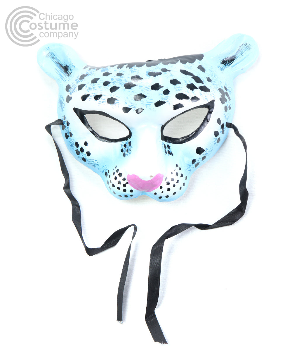 Snow Leopard Face Mask | Chicago Costume Company