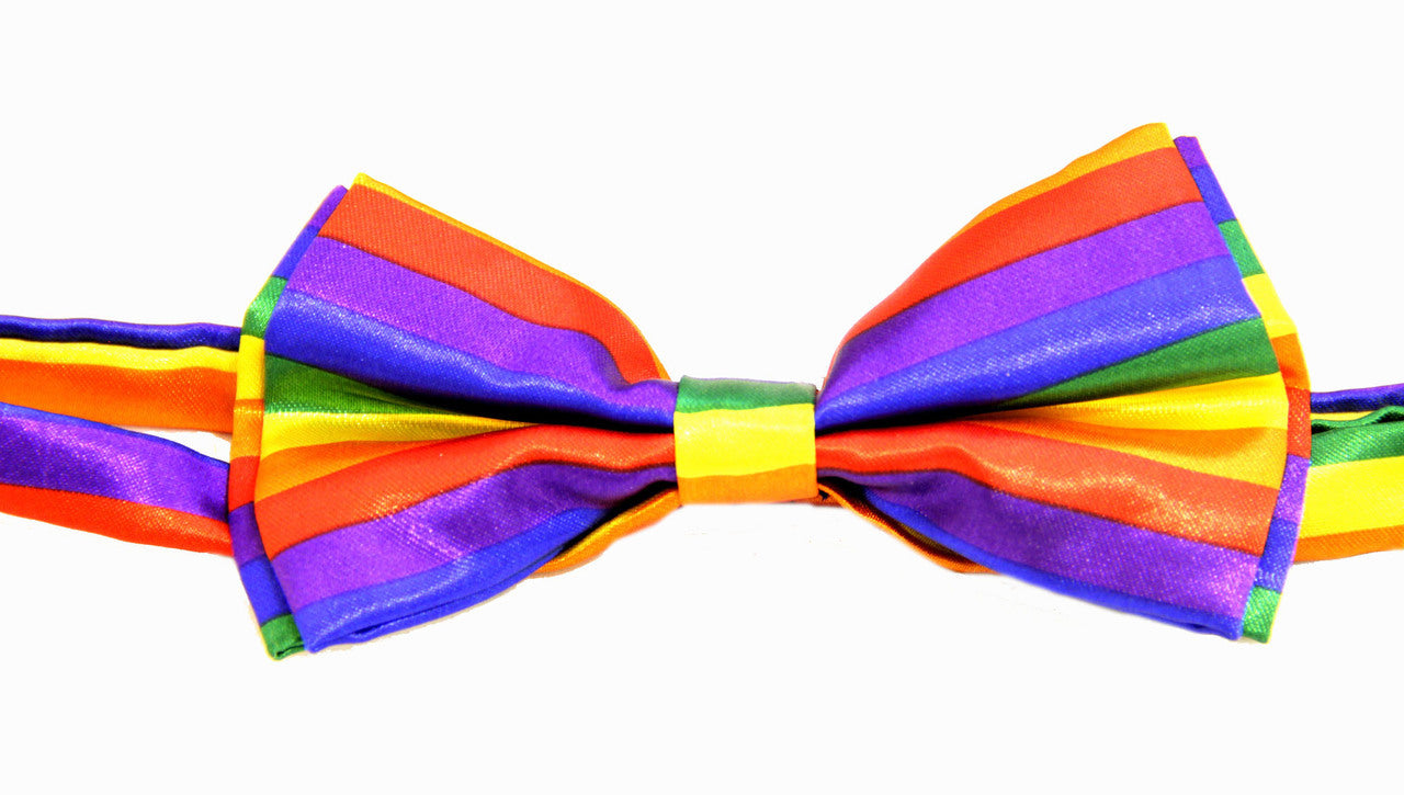 Bow Tie - Rainbow Stripes | Chicago Costume Company