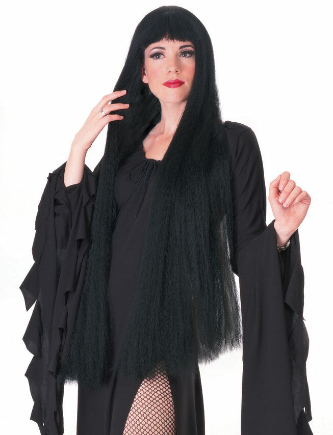 38" Inch Black Witch Wig | Chicago Costume Company