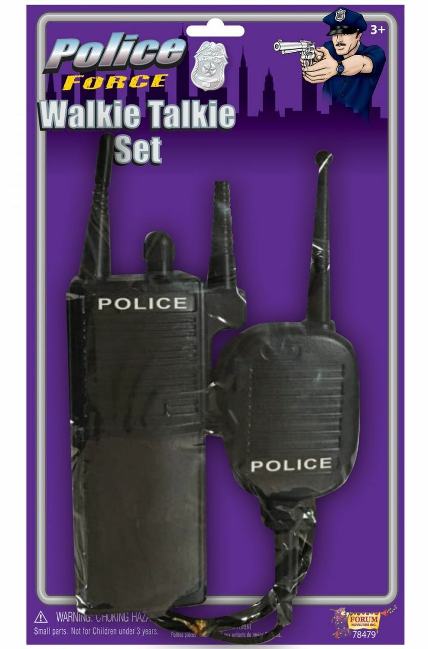 Police Walkie Talkie Prop | Chicago Costume Company