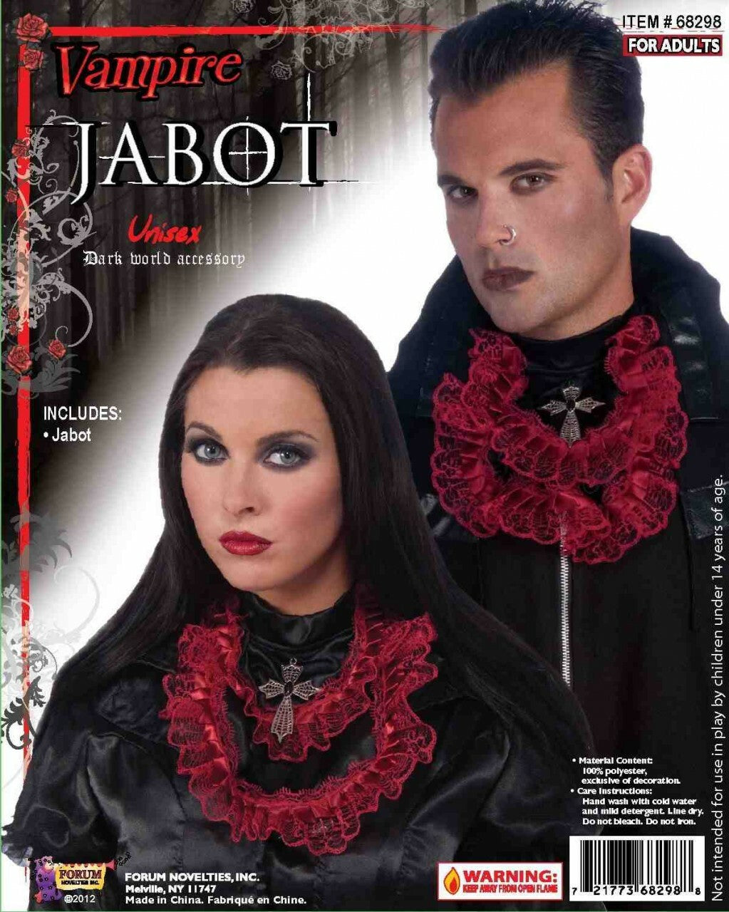 Vampire Jabot Unisex | Chicago Costume Company