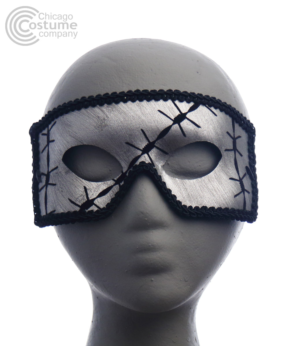 Prison Break Eye Mask - Silver Verona | Chicago Costume Company