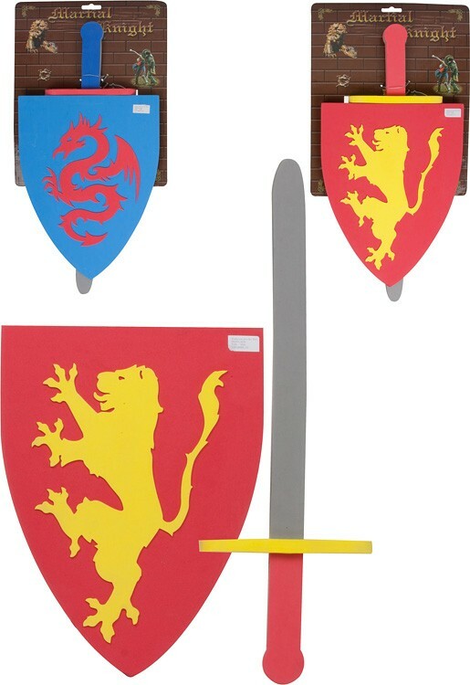 Martial Knight Shield and Sword Set -Foam | Chicago Costume Company