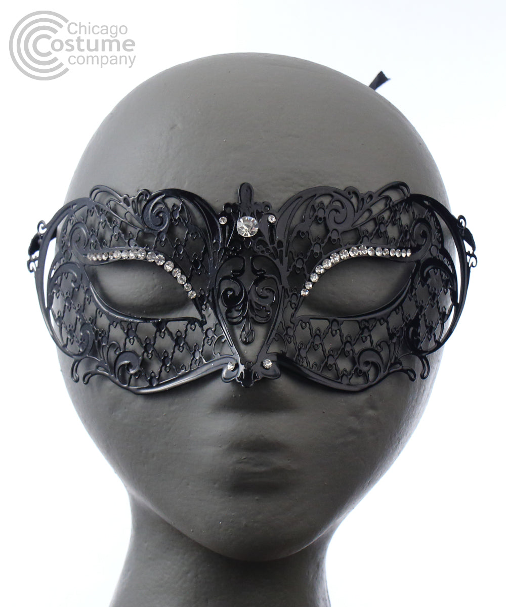 Lavina Metal Eye Mask | Chicago Costume Company