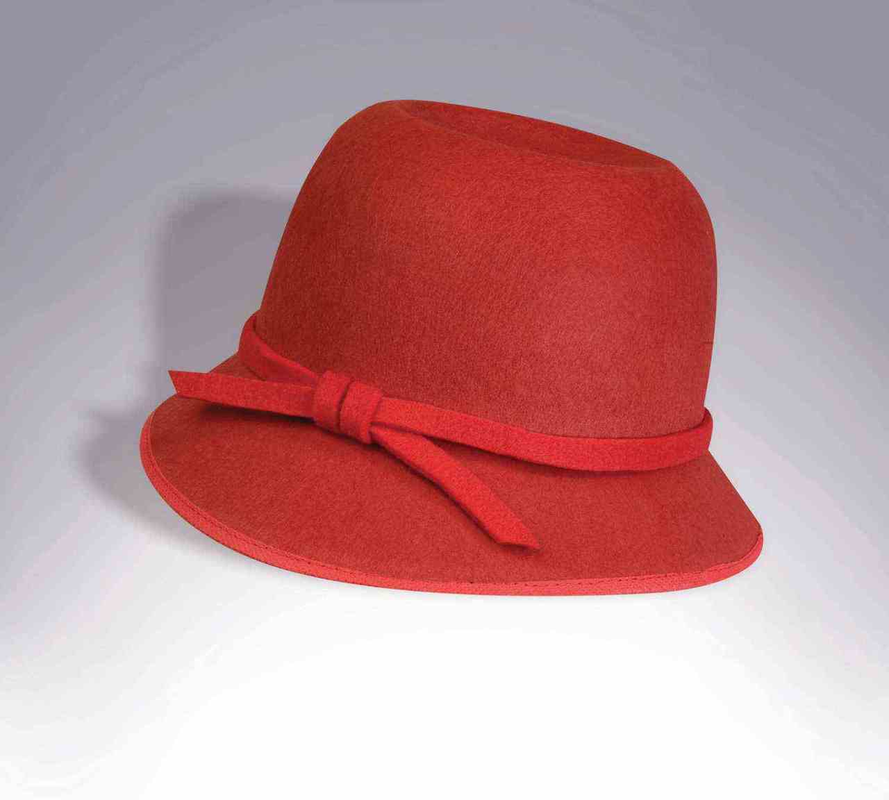 Flapper Hat - Red | Chicago Costume Company