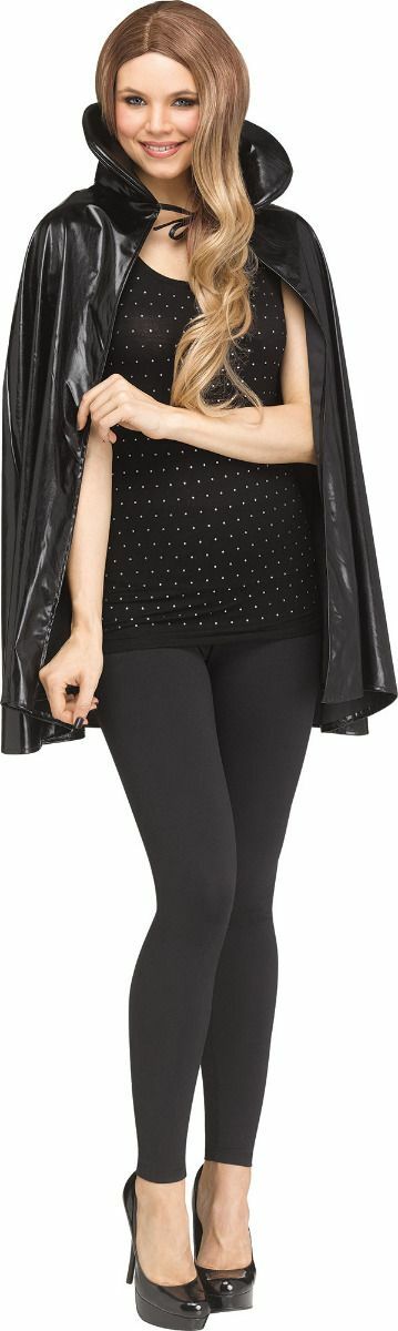 Black Metallic Cape | Chicago Costume Company