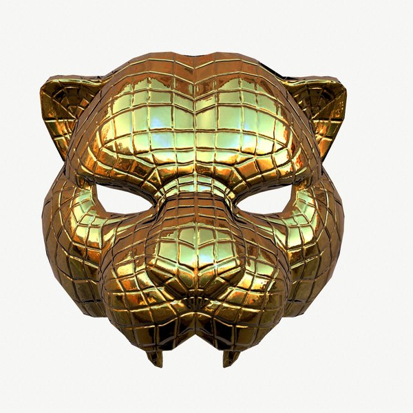 Leader Golden Tiger Mask | Chicago Costume Company